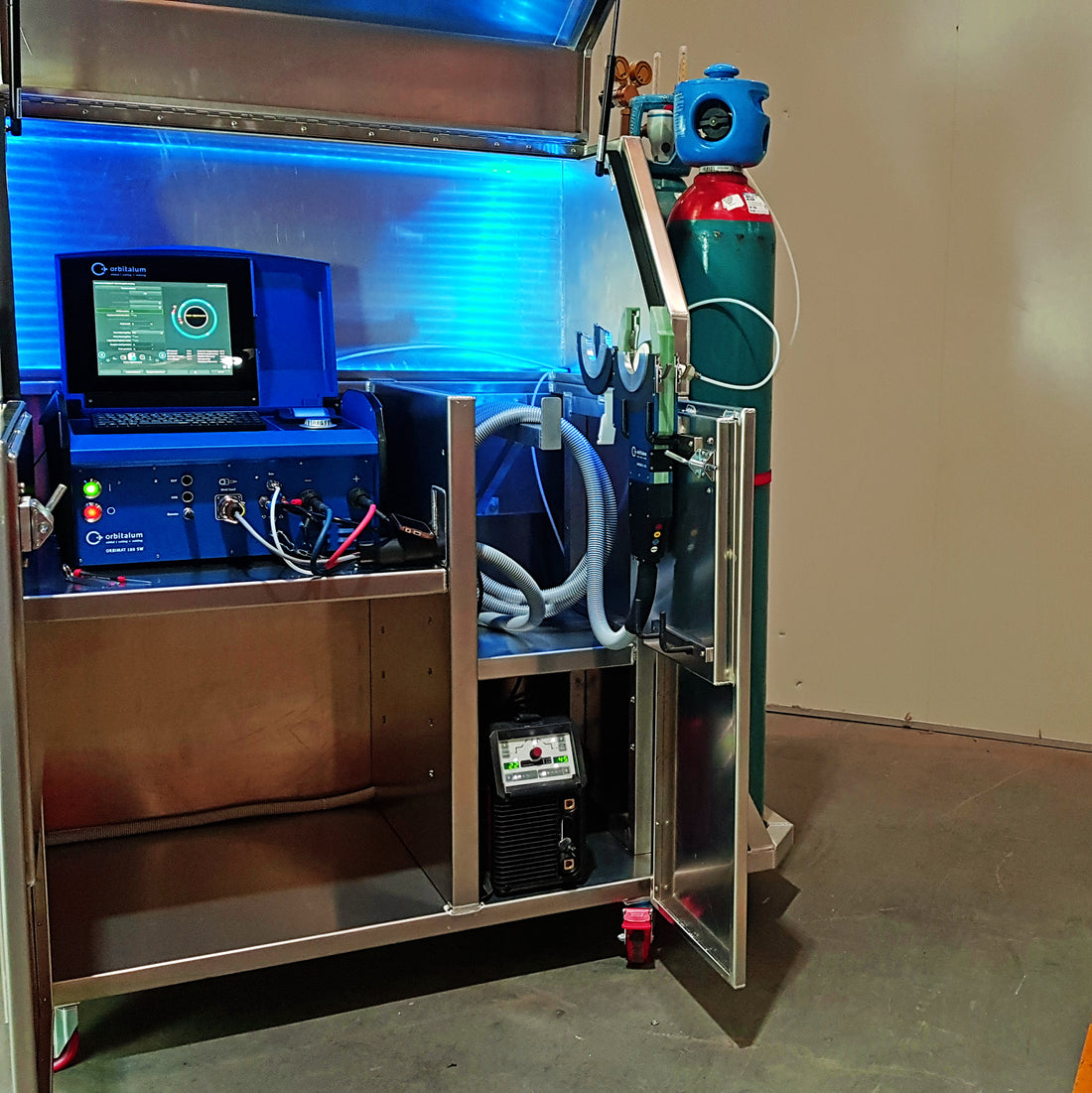 Orbital Welding Cabinet 180SW Smart Welder Orbitalum – Orbimax